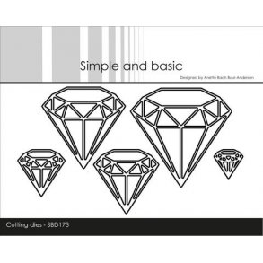 Simple and Basic - SBD003 - Double Pierced Rectangle - Simple and Basic Dies - LARSEN HOBBY